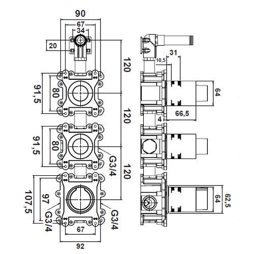 FV3802 - Twins Designer